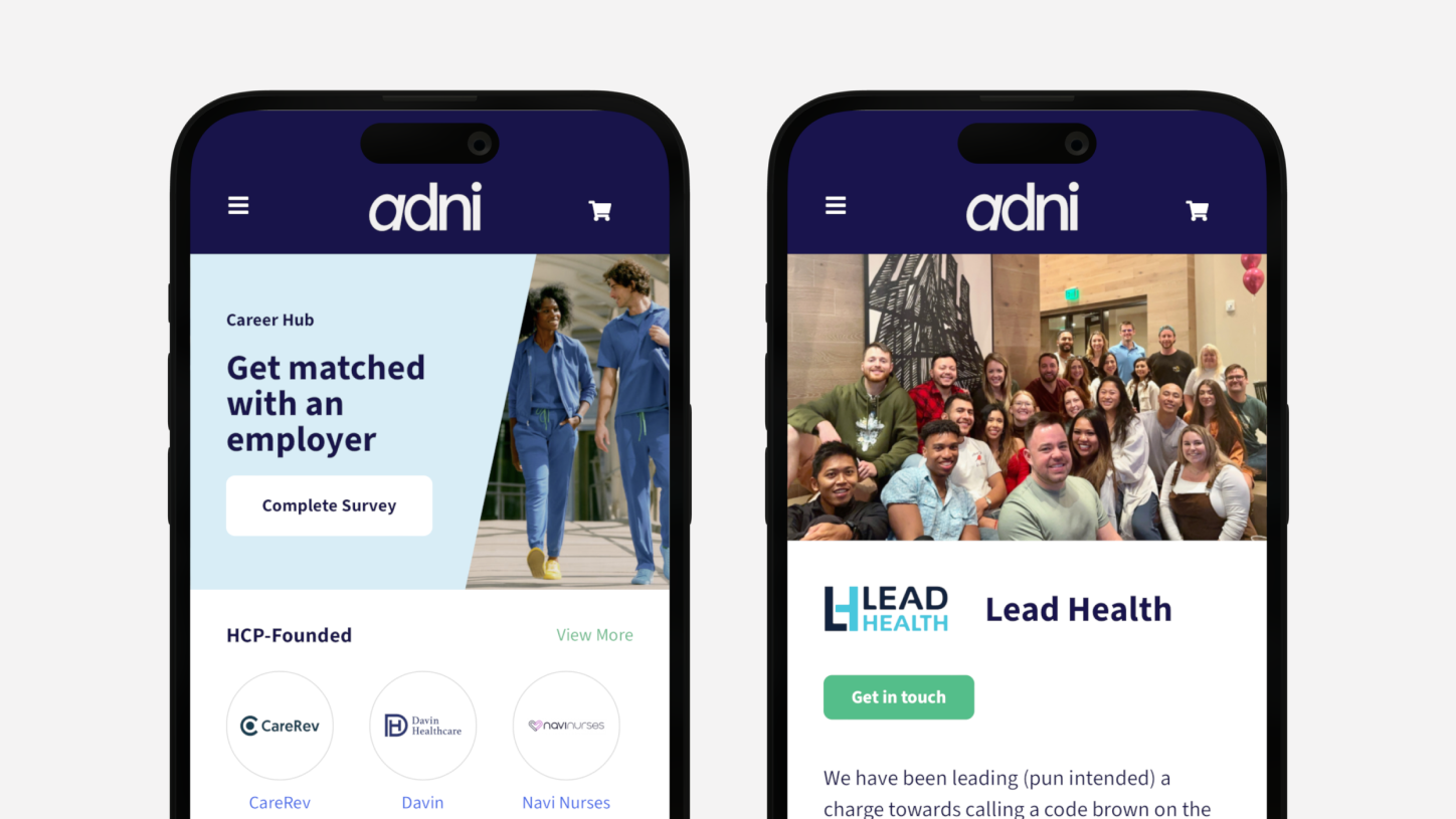 Introducing the Adni Career Hub