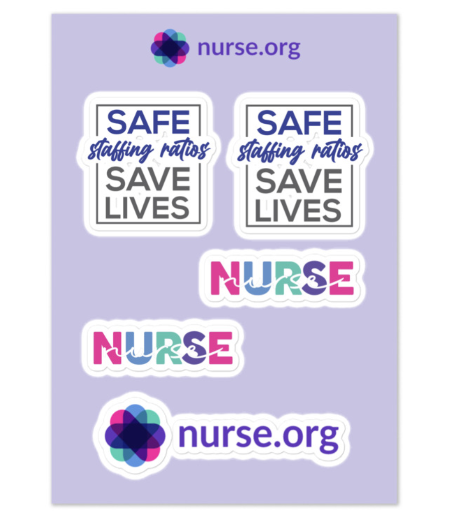 Nurse.org Sticker Sheet